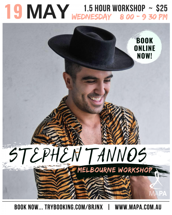 MAPA Workshops - Stephen Tannos – Melbourne Academy of Performing Arts