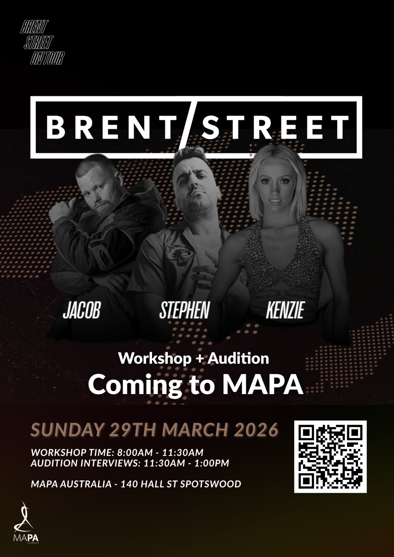 Brent Street Workshops + Auditions – Melbourne Academy of Performing Arts